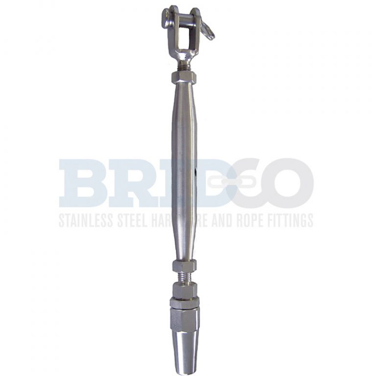 Stainless Steel Bottlescrew Jaw And Swage Stud In 23 Sizes Ideal For ...