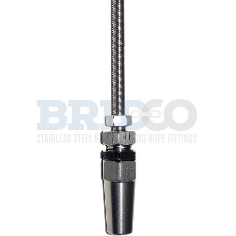 Swageless Terminal Height Safety Available In 2 Sizes Stainless Bridco ...