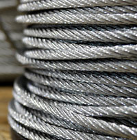 Galvanized Wire Rope In Many Sizes Supplied Australia Wide